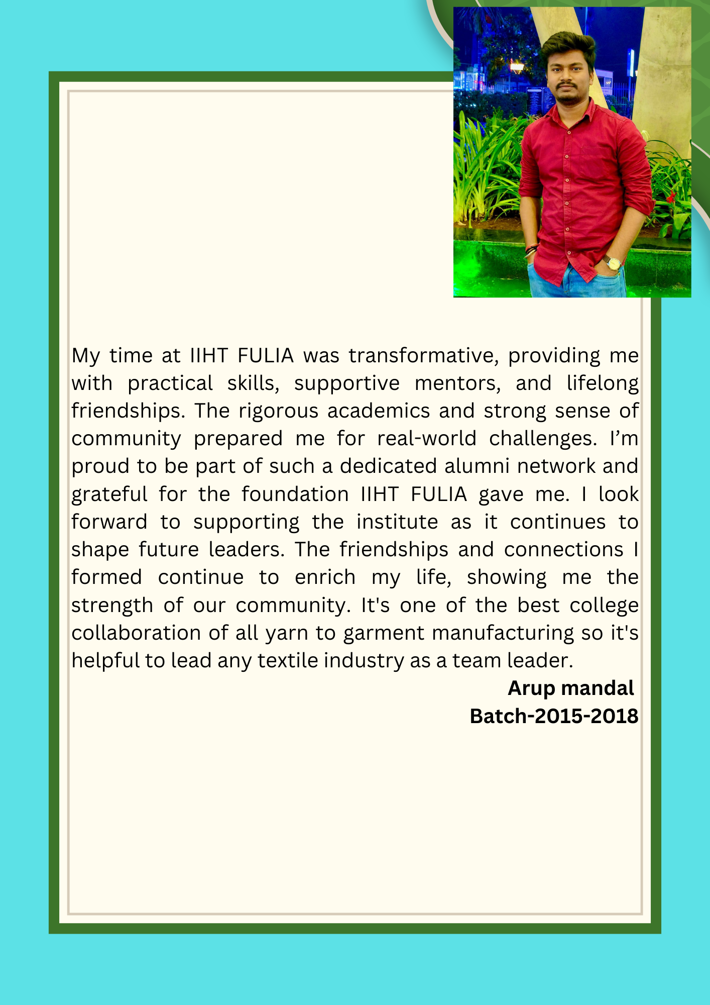 Indian Institutes of Handloom Technology - Fulia