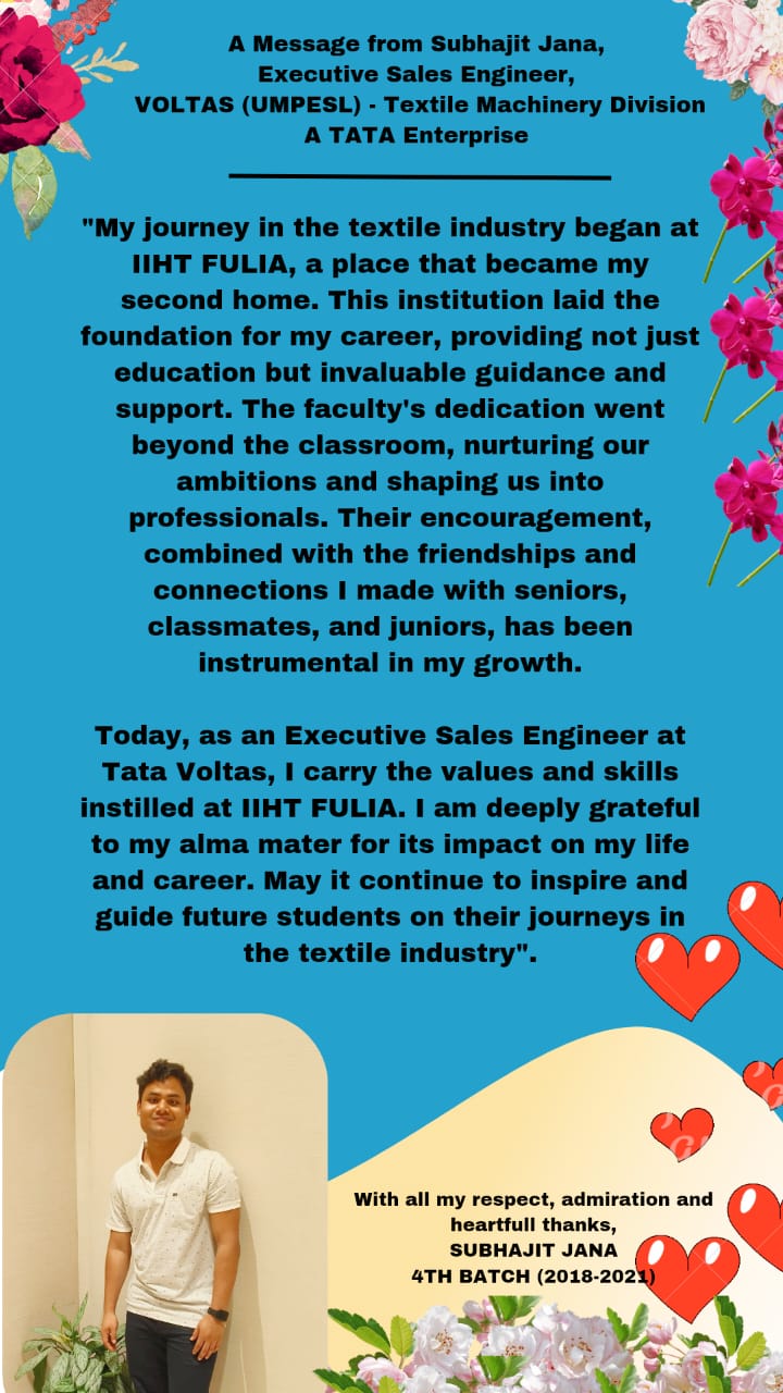 Indian Institutes of Handloom Technology - Fulia