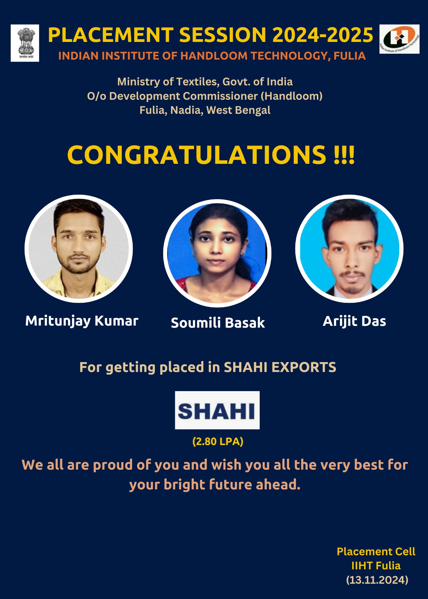 Indian Institutes of Handloom Technology - Fulia